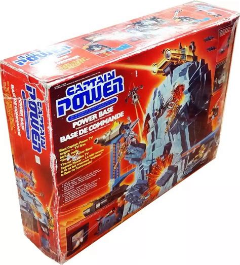 Captain Power Mattel Power Base Playset