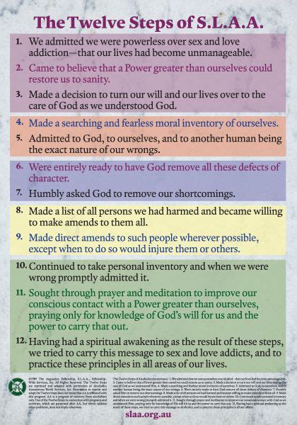 Ab01 12 Steps Sex And Love Addicts Anonymous