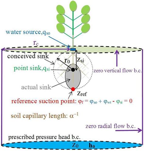 Schematic Description Of The Flow Domain And The Coupled Water Download Scientific Diagram