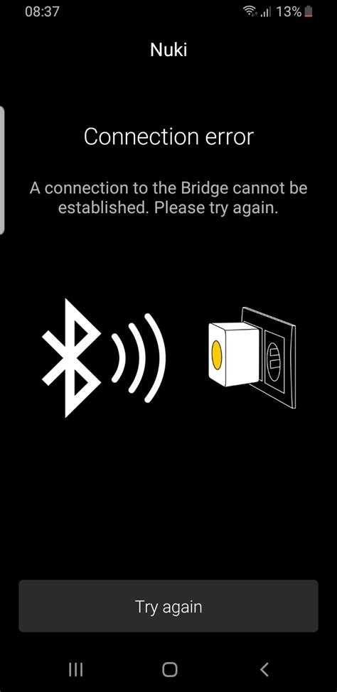 Bridge Not Connecting Discussion Nuki Developers