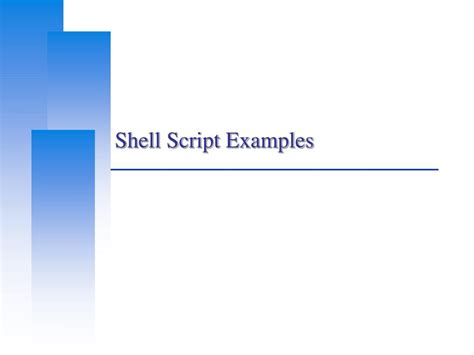 Ppt Shell Scripts Powerpoint Presentation Free Download Id3343612