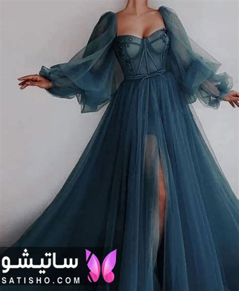 31 مدل لباس توری مجلسی بلند و کوتاه ساتیشو