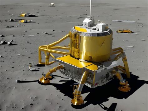 Premium Ai Image The Descent Vehicle Has Landed On Mars Generative Ai