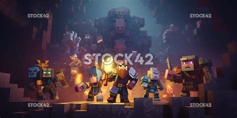 Minecraft Dungeons Rpg Dungeon Crawler Adventure Stock42