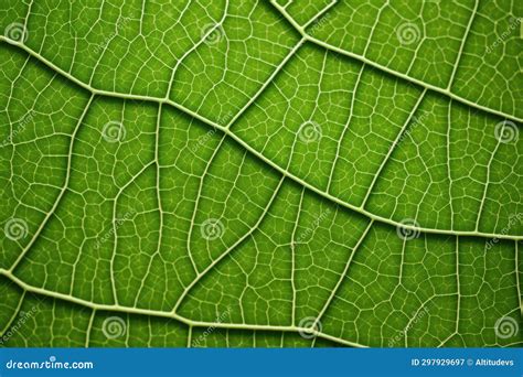 Leafs Veins Up Close For Natural Scale Texture Stock Image Image Of