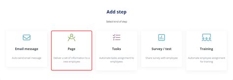 Onboarding Step Page Help Center TomHRM