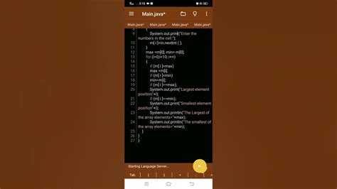 Check Whether The Largest And The Smallest Number By Using Array Youtube