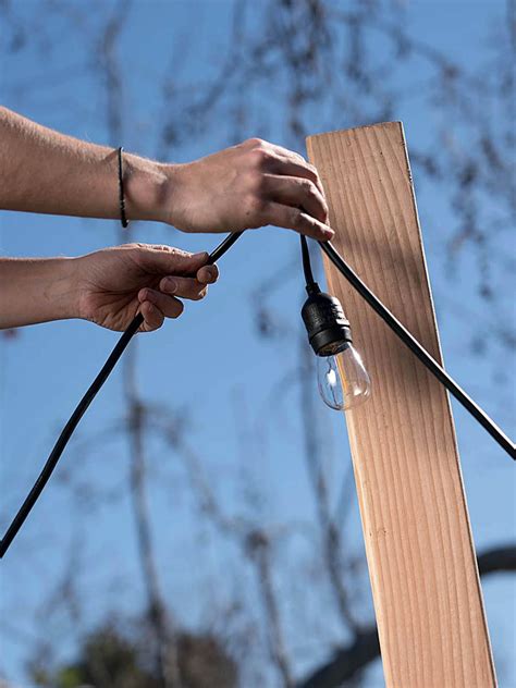 How To Make Planter Posts For String Lights Hgtv