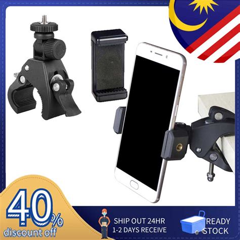 🔥 Ready Stock 🔥 Juyogo Clip Clp 1 Clamp Phone Video Holder Tripod Flexible Clip Vertical Bracket