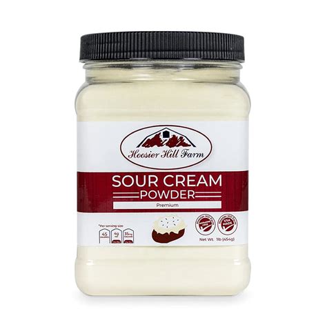 Hoosier Hill Farm Sour Cream Powder 1 Pound Grocery