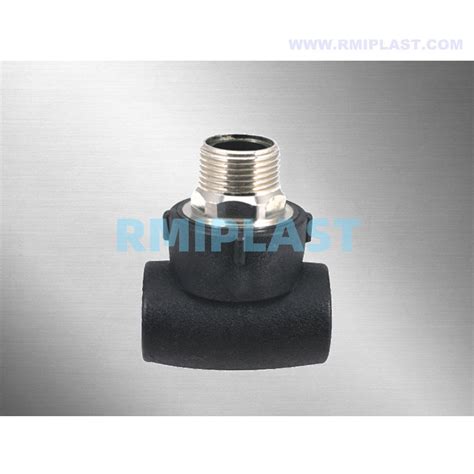 Pe Male Thread Tee Of Socket Fusion Sdr11 Sdr17 Hdpe Pipe Fittings