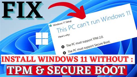 Can I Install Windows 11 Without Tpm