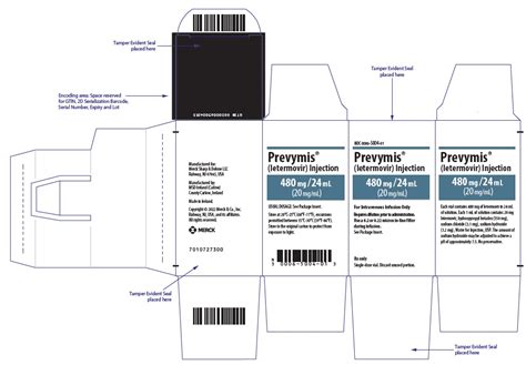 Dailymed Prevymis Letermovir Tablet Film Coated Prevymis