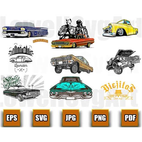 Lowrider Svg Lowrider Vector Lowrider Cutfile Lowrider C Inspire