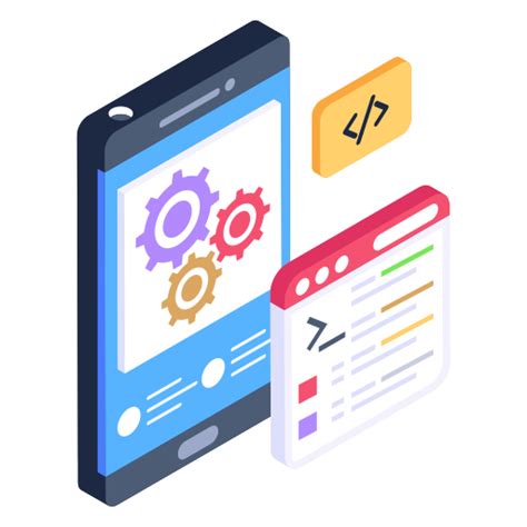 App Development Generic Isometric Icon