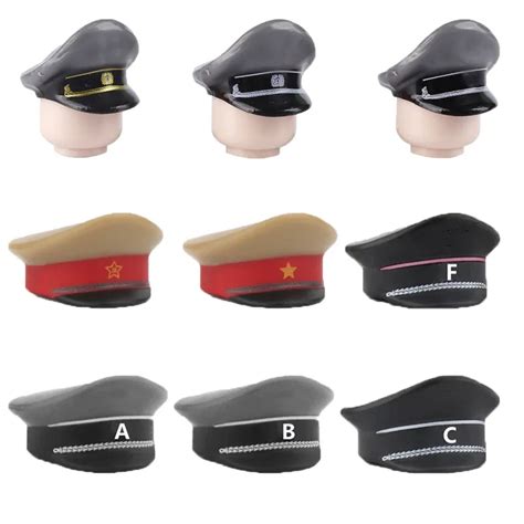 Ww2 독일 군인 피규어 헬멧 일본 소련 장교 모자 군사 빌딩 블록 무기 액세서리 장난감 어린이 J064 Aliexpress