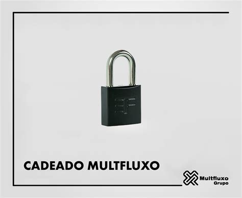 Cadeado Multfluxo Segurança Sob Medida Para Grades E Barreiras Pantográficas Multfluxo