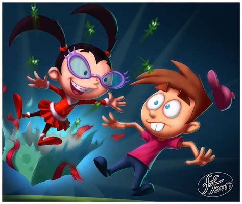Timmy And Tootie Xmas By Bis On Deviantart