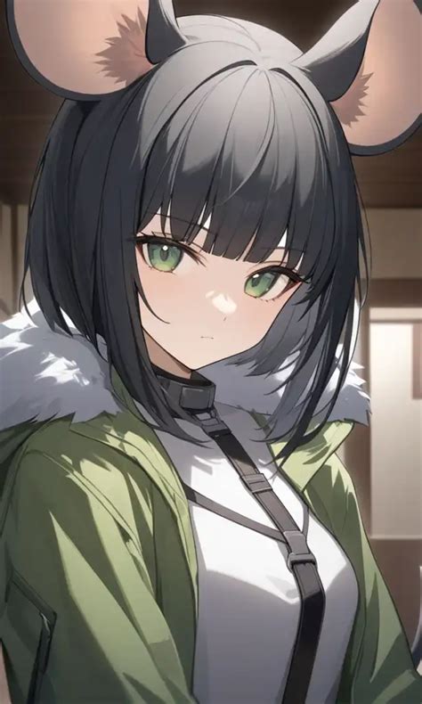 The Enigmatic Jane Doe A Mouse Girls Close Up Ai 작품 Pixai