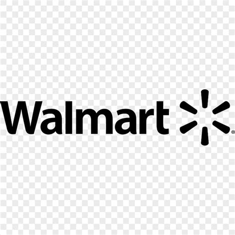 Walmart Horizontal Black Logo Hd Png Citypng