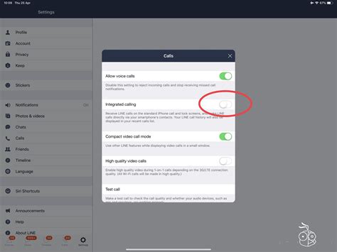 ปดการโทรไลน iPad ชมวธปดไมให LINE Call แสดงท iPad iPhone พรอมกน