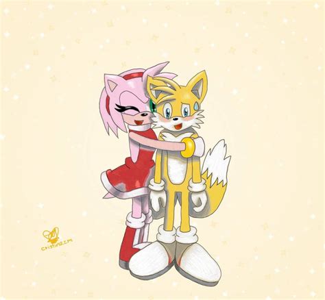 Tails And Amy Rose By Amy Rosse On Deviantart