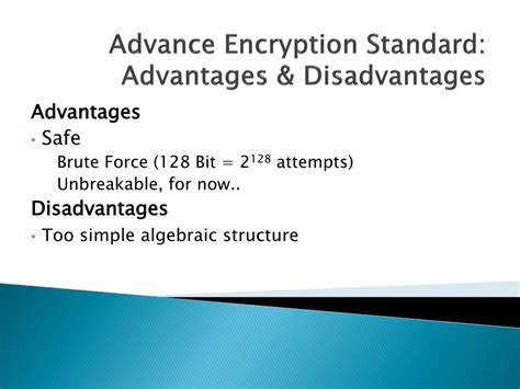 Ppt Advance Encryption S Tandard Rijndael Algorithm Powerpoint