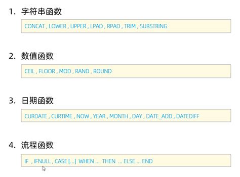 Mysql基础函数详解：字符串、数值、日期与流程操作 Csdn博客