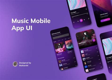 Designer Maharshi On Linkedin Mobileapp Ui