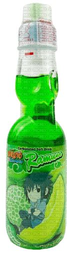 Bottle Of Sasuke Ramune Melon Soda Drink Naruto Shippuden Free Png Picmix