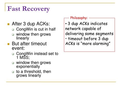 Ppt Chapter 6 Tcp Congestion Control Powerpoint Presentation Free