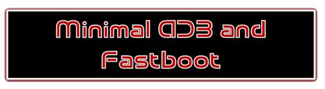 Download Minimal Adb And Fastboot All Versions