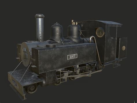 Artstation Baldwin Class 10 12 D Trench Locomotive
