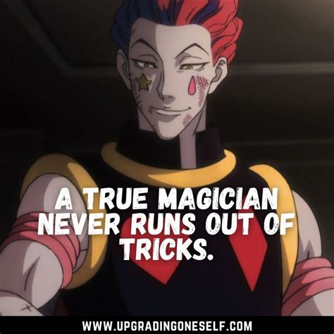 Top 22 Badass Quotes From Hisoka Morow To Stun You