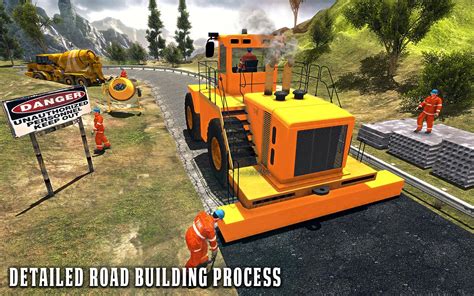 Road Construction Games Simulator Modern City Building Excavator Game