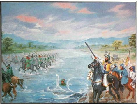 Charat Singh Harasses Abdali Retreat Sack Of Kartarpur And Amritsar By