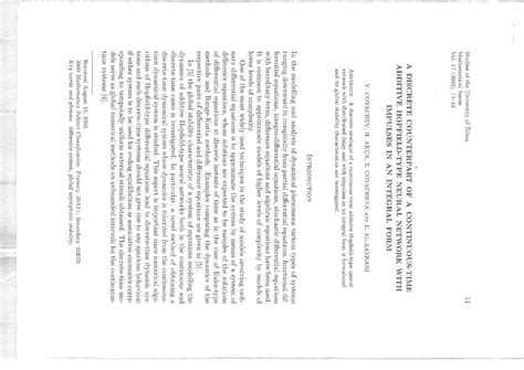 Pdf Discrete Time Cohen Grossberg Neural Networks With Transmission Delays And Impulses