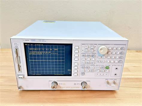 Agilent ES KHz GHz VNA Vector Network Analyzer Opts D Second Life Test