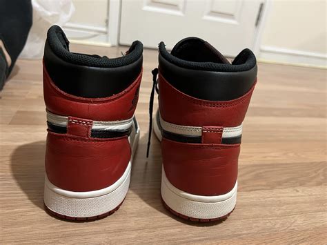 Retail Vs Csj Version Air Jordan 1 Bred Toe Rrepbudgetsneakers