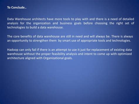 hadoop and data warehouse pdf