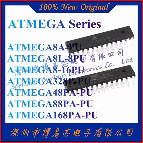 ATMEGA A PU ATMEGA L PU ATMEGA PU ATMEGA PA PU ATMEGA PA PU ATMEGA IC MCU DIP