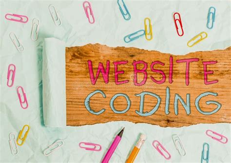 Text Sign Showing Website Coding Conceptual Photo System Of Symbols