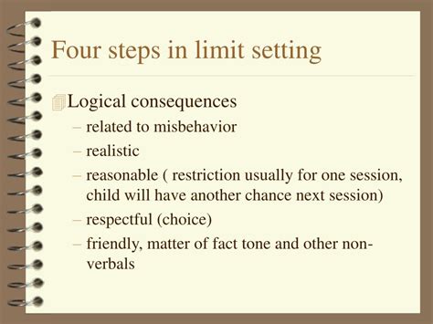 Ppt Encouragement And Limit Setting Powerpoint Presentation Free