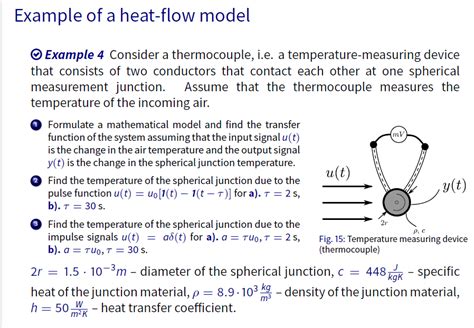Example Of A Heat Flow Model Example 4 Consider A Chegg Com