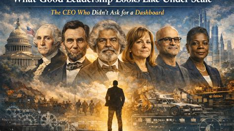 What Good Leadership Looks Like Under Scale