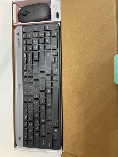 Logitech MK470 Wireless Keyboard Mouse Set Computers Tech Parts Accessories Computer