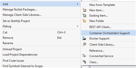 c unit testing features missing for core in vs 2019 and visual