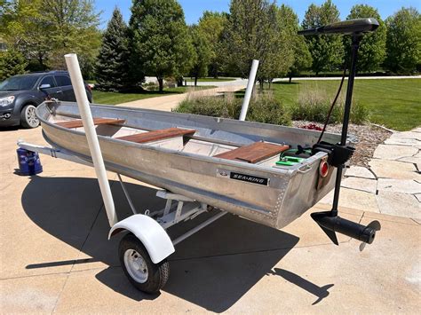 12ft John Boat W Trailer And Trolling Motor Boats Ames Iowa