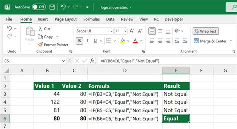 How To Use Logical Operators In Excel Quick Guide