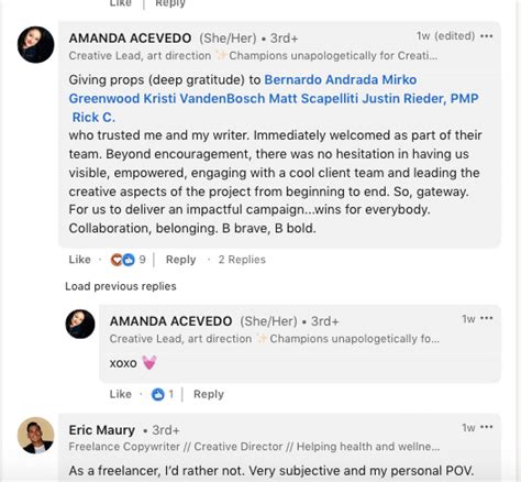 how to tag someone on linkedin posts and comments
